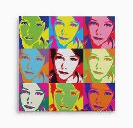 Pop Art Canvas | Turn Picture Into PopArt | CanvasChamp