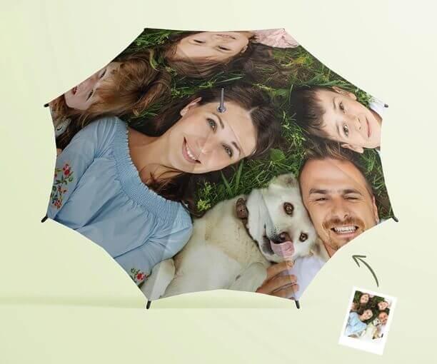 Custom Photo Umbrella | Personalized Photo Umbrella | CanvasChamp