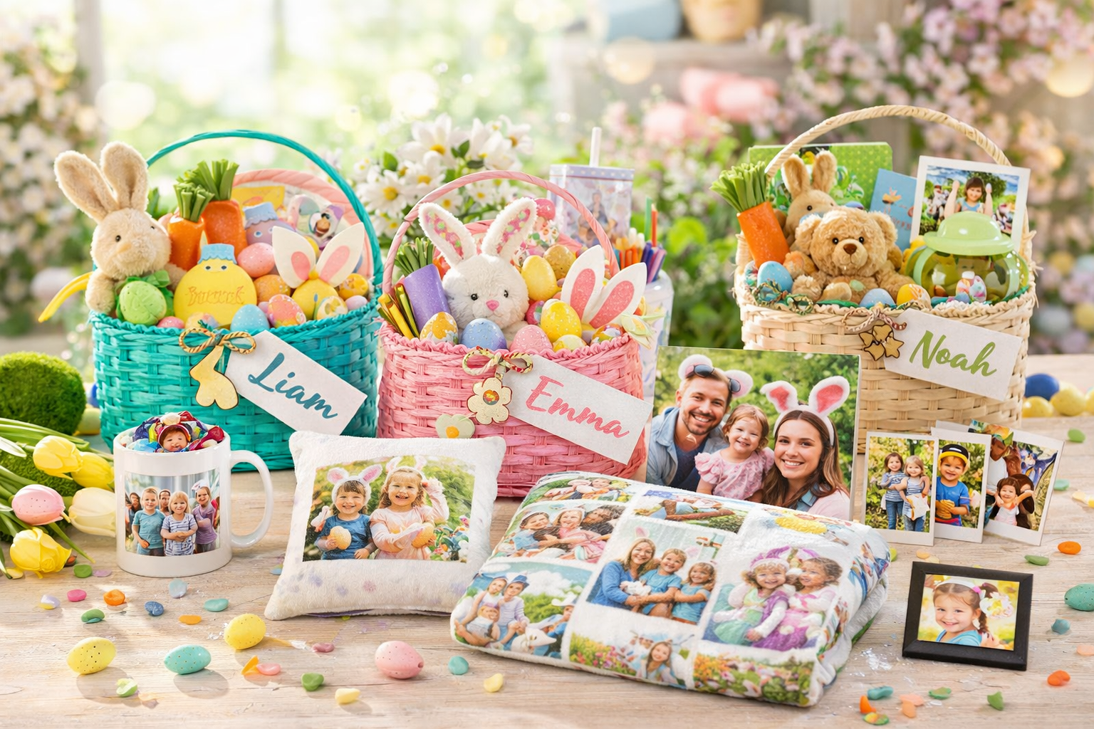 Unique Personalized Easter Basket Ideas for Kids & Families