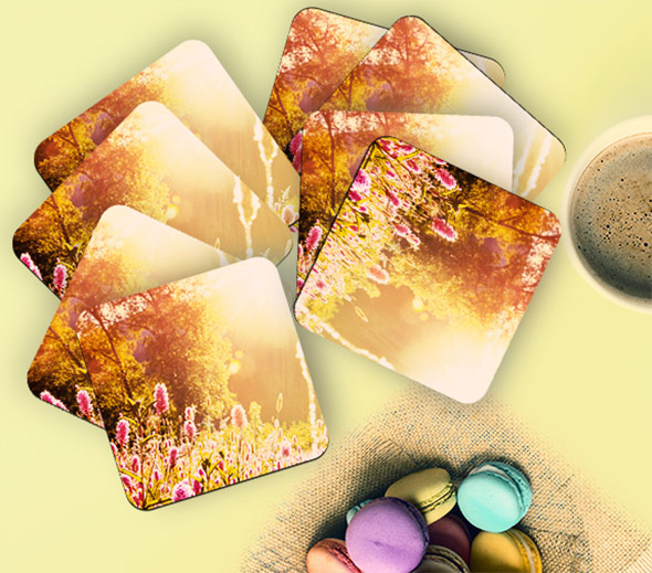 Photo Coasters - Personalized Cork Coasters | Custom Coasters