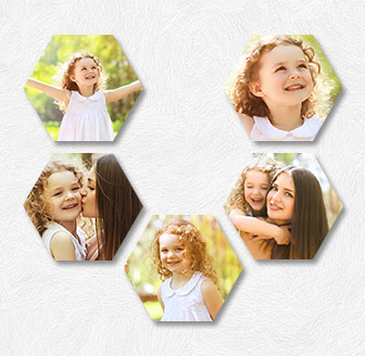 Hexagon Photo Canvas - Honeycomb Shaped Canvas Prints | Upto 58% Off