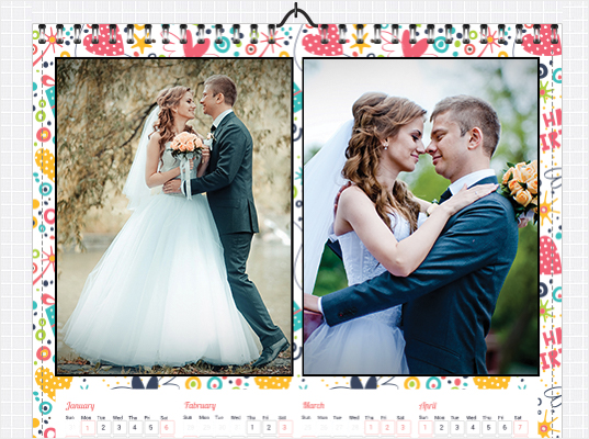 Poster Calendars - Custom Poster Calendar Printing - Photo Poster Calendars