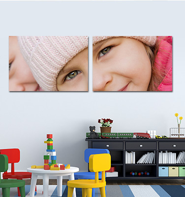 Two Panel Canvas Prints | Diptych Photo Canvas | Wall Art